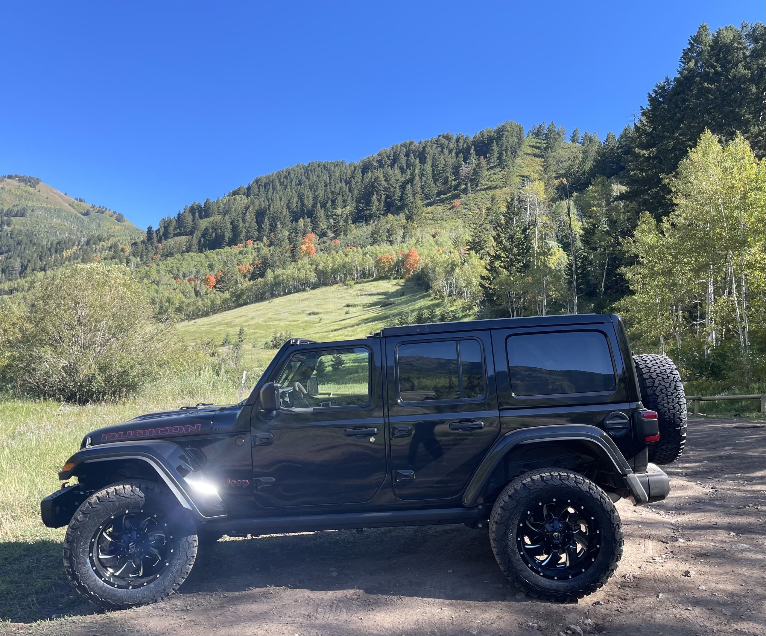 2024 Jeep Wrangler rubicon with Custom Wheels & Tires