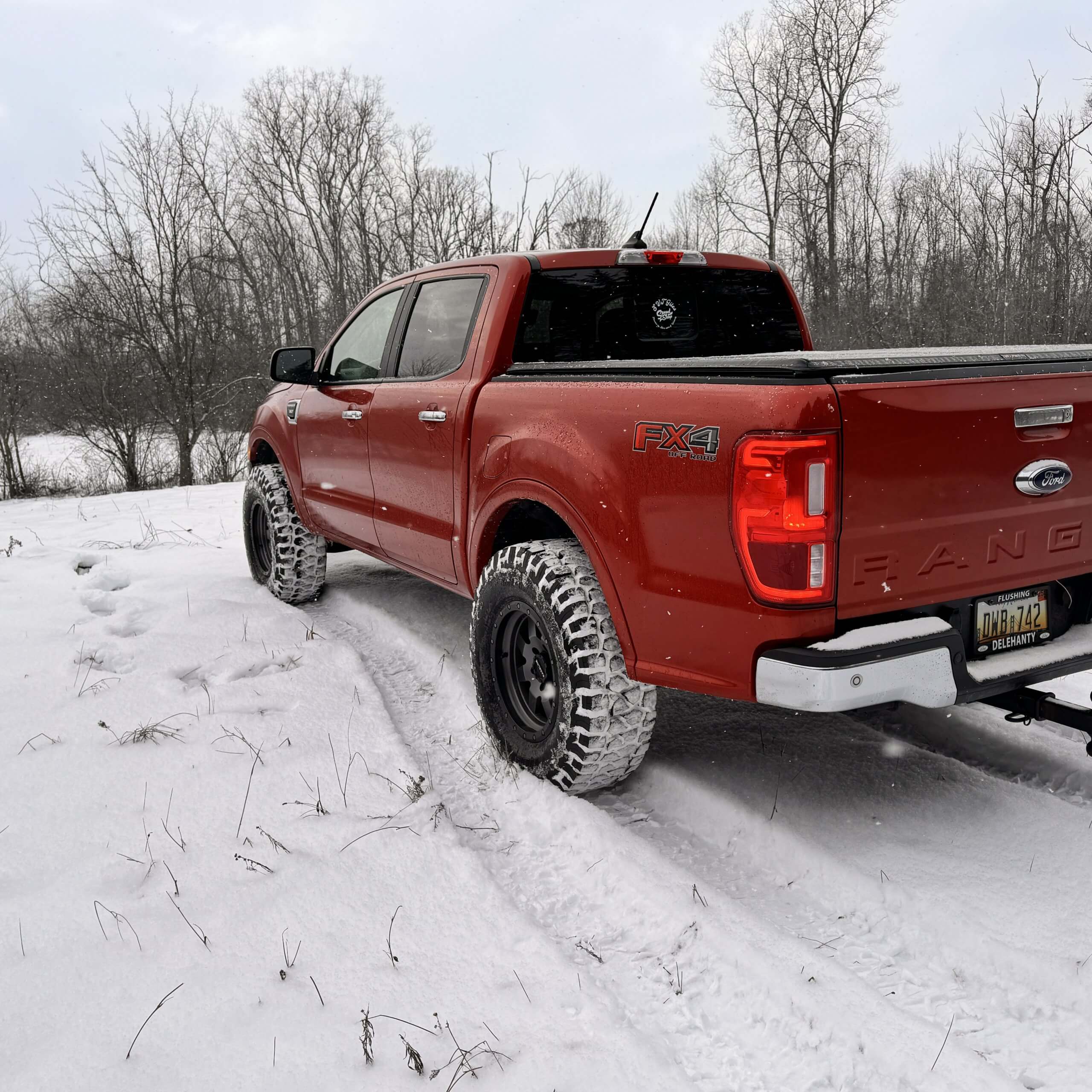 2019 Ford Ranger with Custom Wheels & Tires