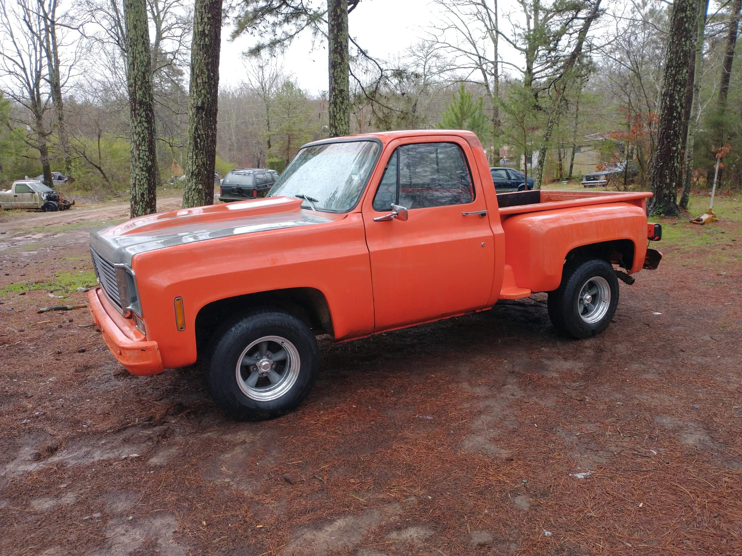 1973 Chevrolet C10 Pickup with Custom Wheels & Tires