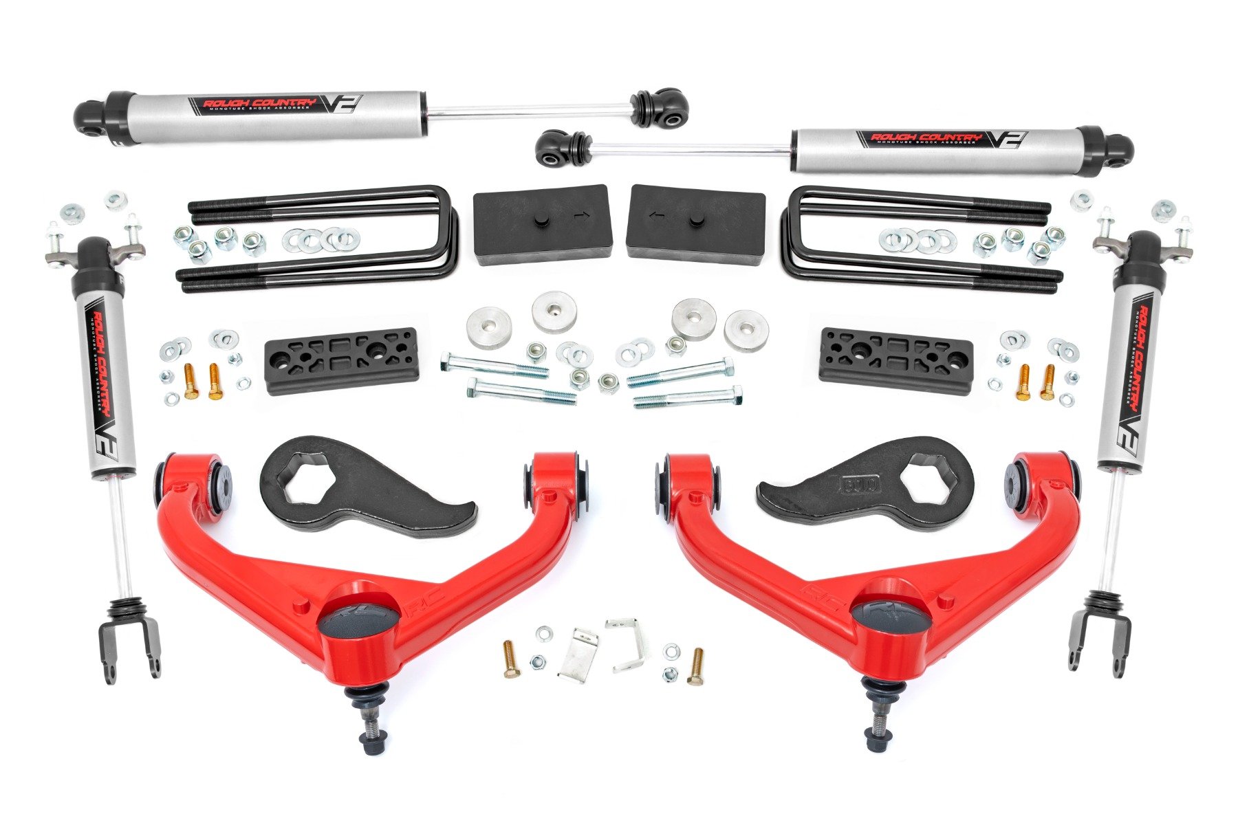 3 Inch Lift Kit | UCAs | V2 | w/ Overloads | Chevy/GMC 2500HD (20-24 ...