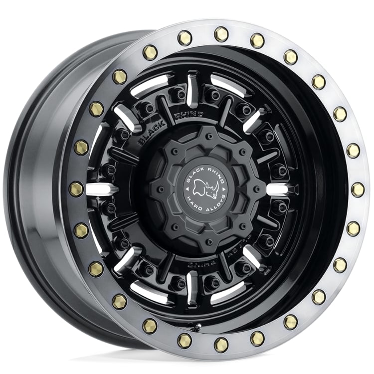 Black Rhino Abrams Black Wheel 17x8.5 6x120 - Off-Road Rim Financing