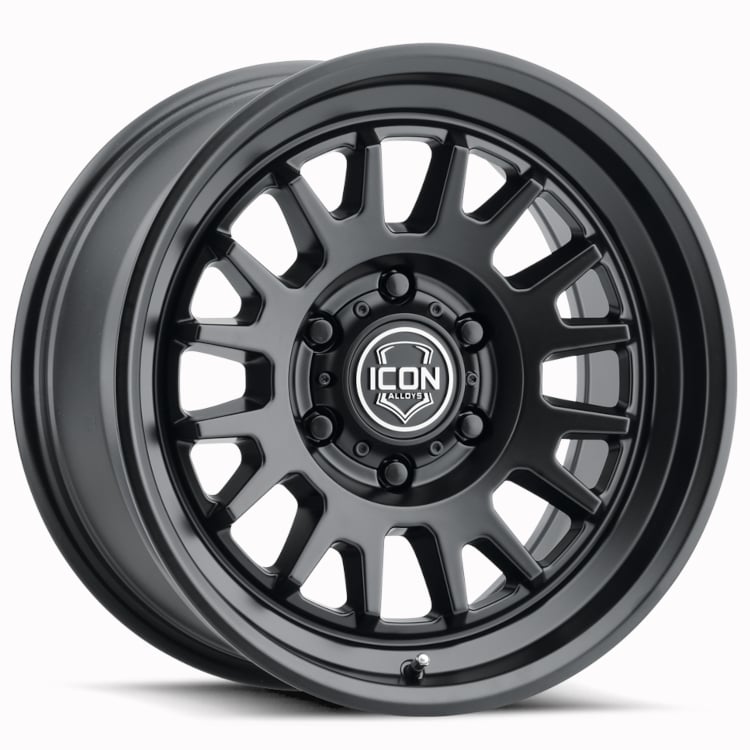 Icon Alloys Anza Black Wheel 17x8.5 6x120 - Off-Road Rim Financing