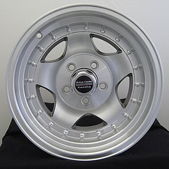 American Racing AR23 Gray/Silver Wheel 15x7 -6 5x5 - Off-Road Rim Financing