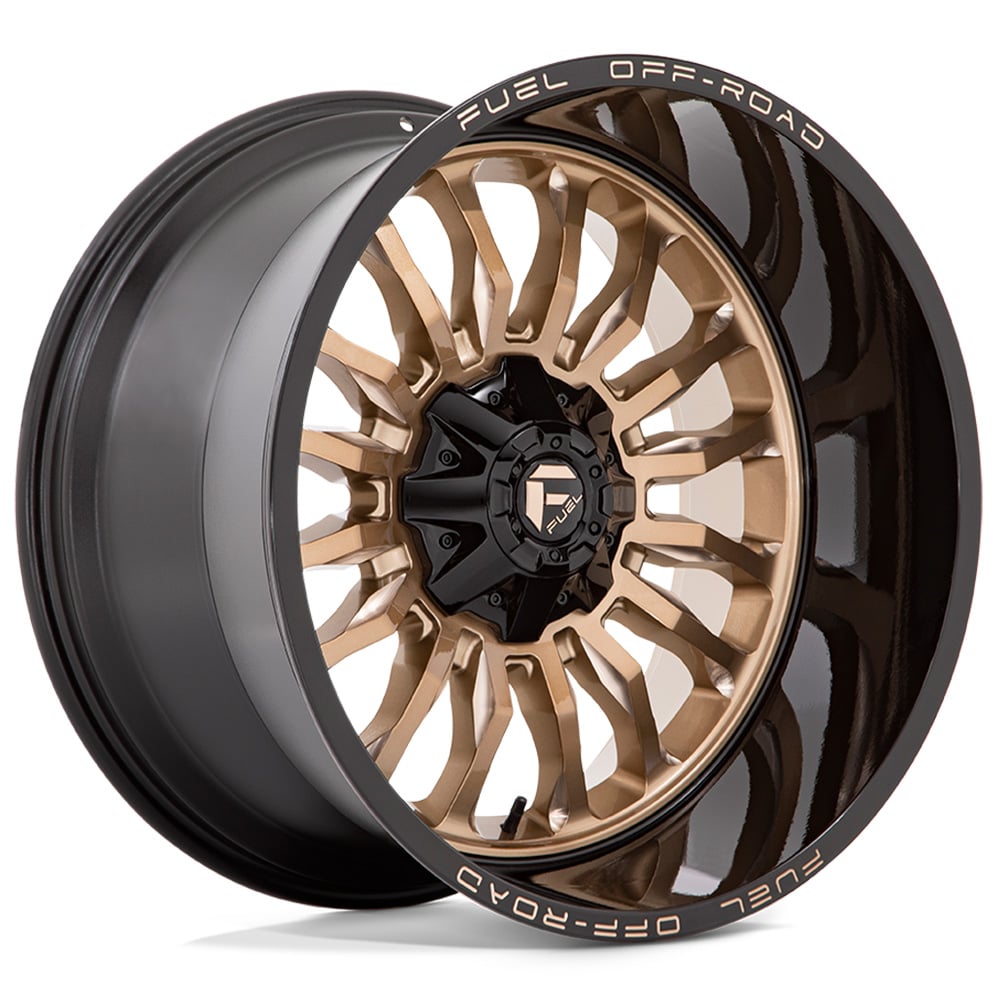 Fuel Arc Bronze/Tan Wheel 20x10 -18 5x5 - Off-Road Rim Financing