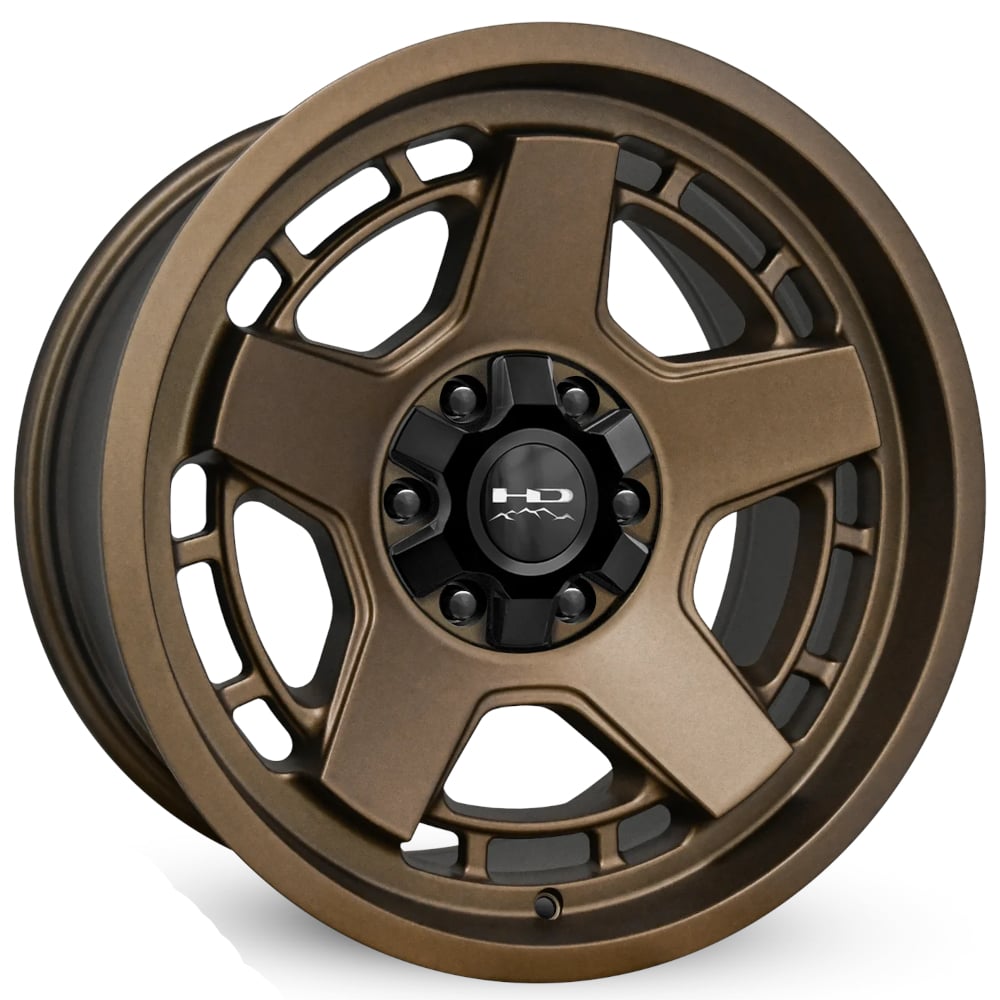 HD Offroad Atlas Bronze/Tan Wheel 17x9 -12 5x4.5 - Off-Road Rim Financing