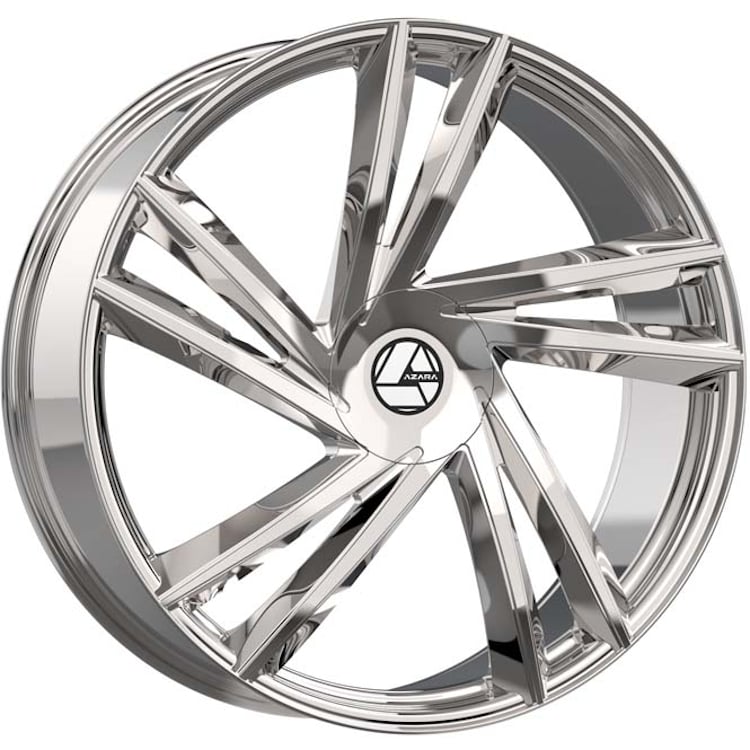 Azara AZA-529 Chrome Wheel 22x9.5 +15 - Off-Road Rim Financing