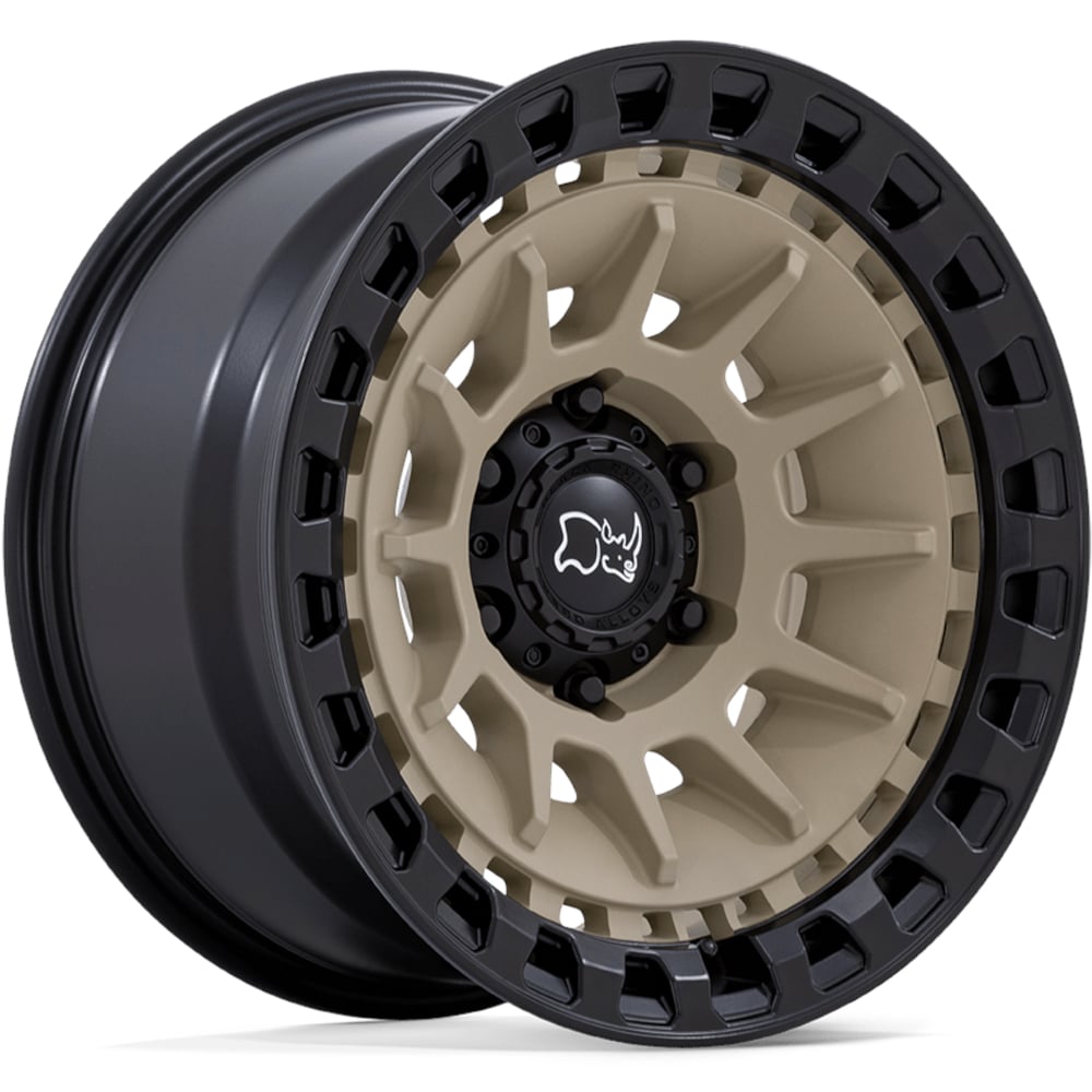 Black Rhino Barrage Bronze/Tan Wheel 17x8.5 -10 5x5 - Off-Road Rim ...