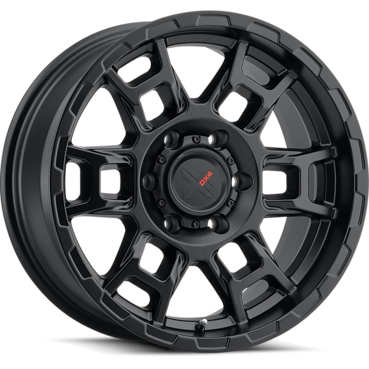 DX4 Beast Black Wheel 16x8 6x120 - Off-Road Rim Financing