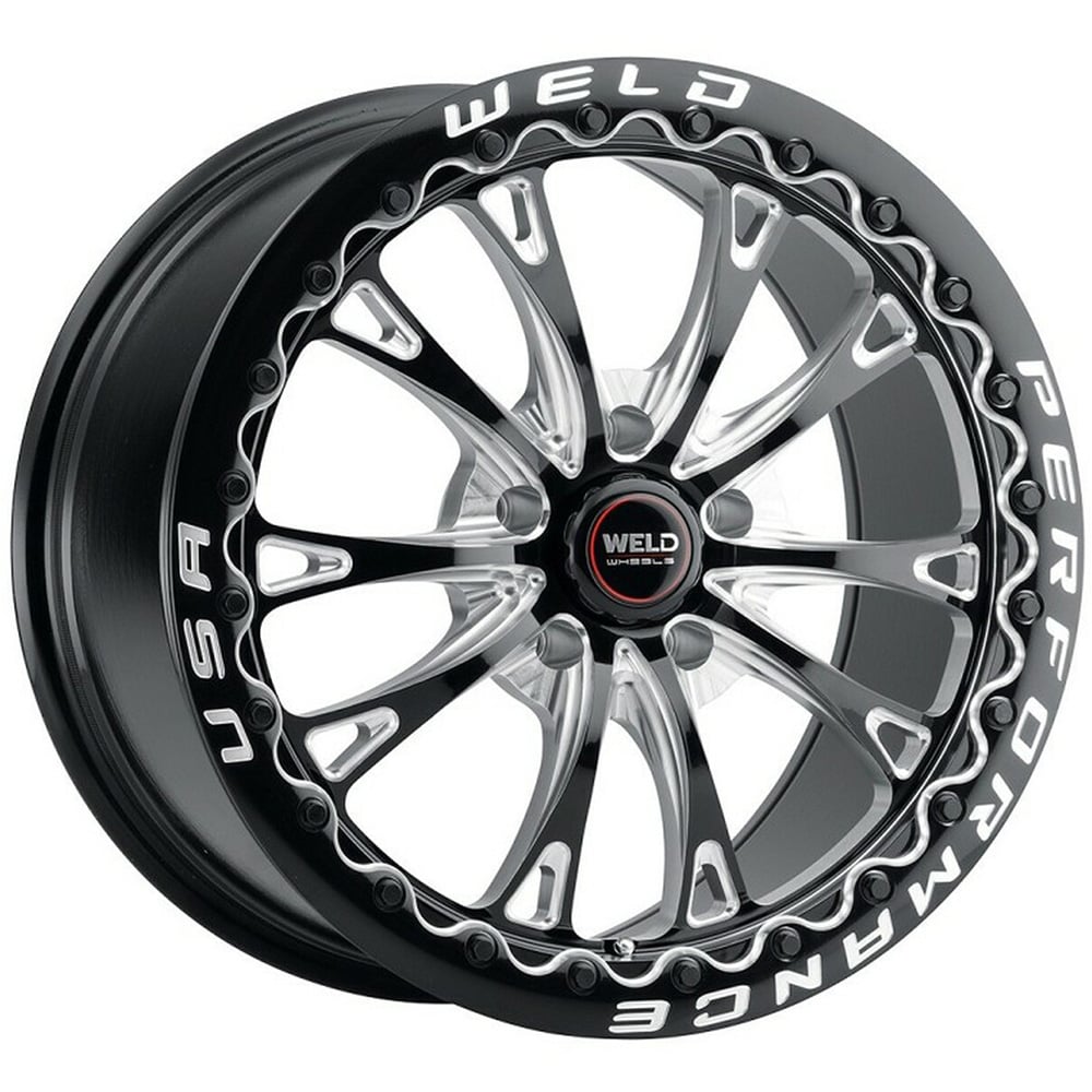 Weld Racing Belmont Beadlock Black Wheel 17x10 +38 5x5 - Off-Road Rim ...