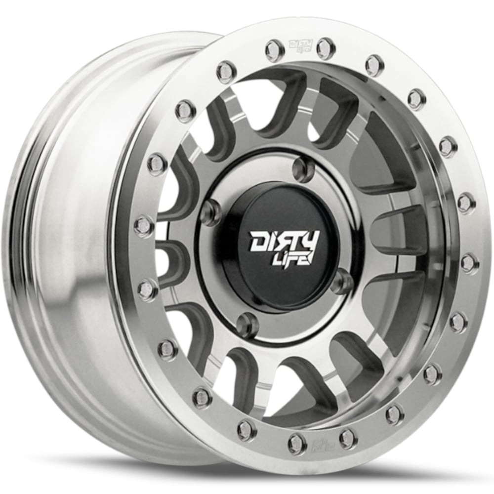 Dirty Life Canyon Pro SxS Gray/Silver Wheel 15x7 +38 5x4.5 - Off-Road ...