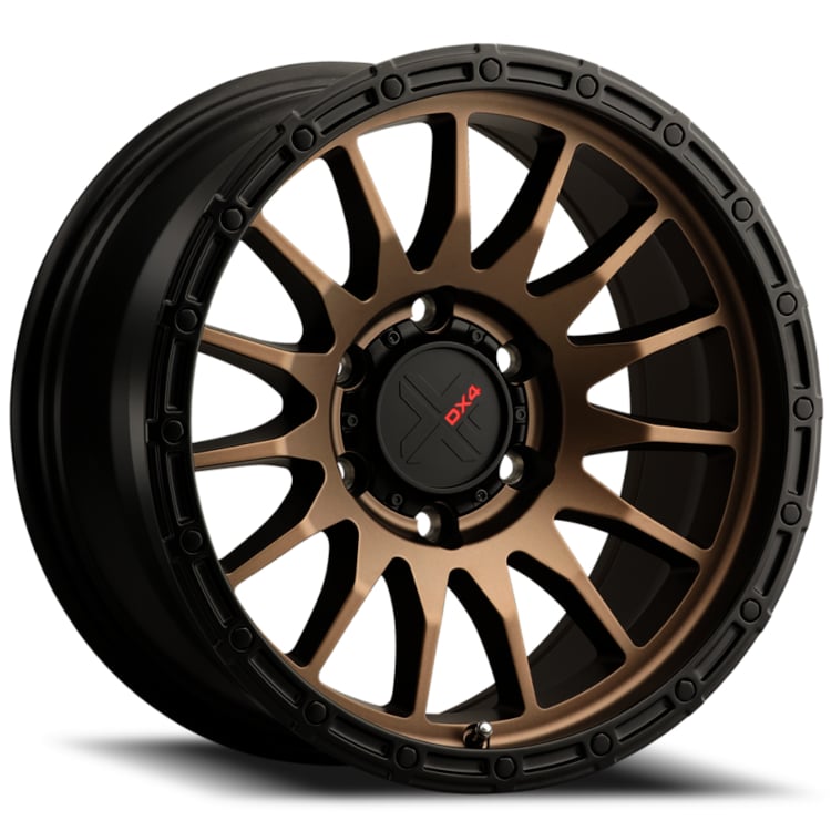DX4 Caper Bronze/Tan Wheel 16x8 6x4.5 - Off-Road Rim Financing