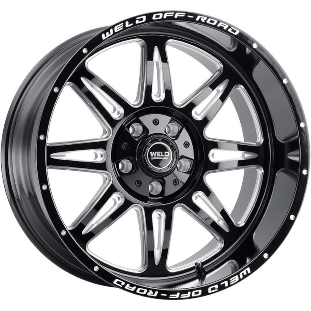 Weld Off-Road Cheyenne Black Wheel 20x12 -44 6x135 - Off-Road Rim Financing