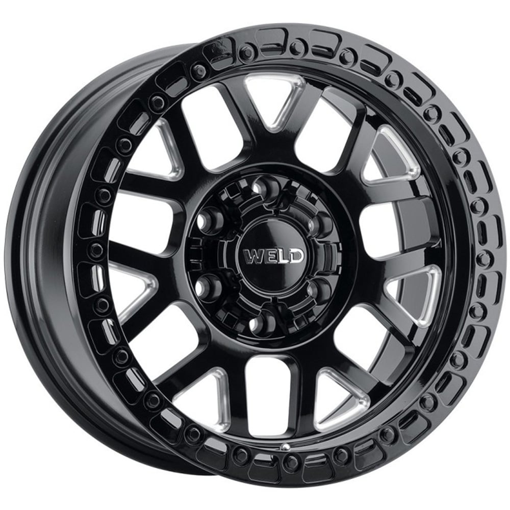 Weld Off-Road Cinch Black Wheel 20x9 +20 6x135 - Off-Road Rim Financing