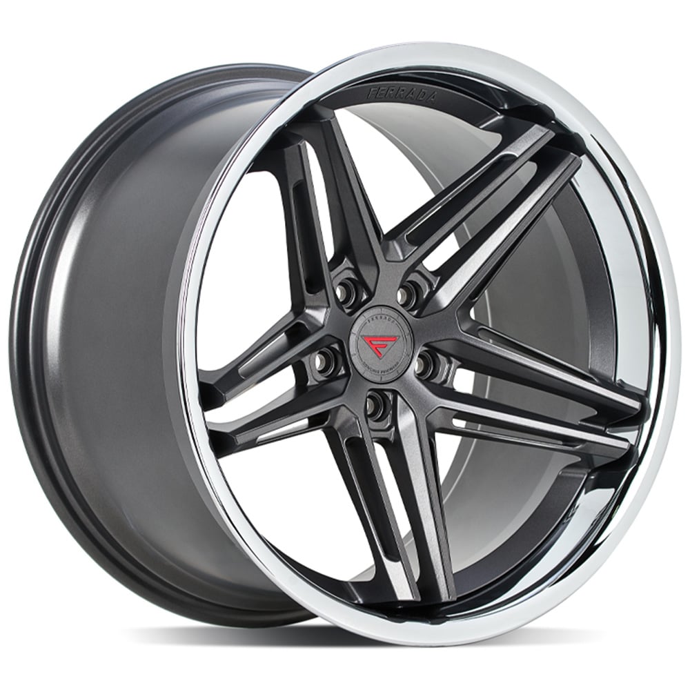 Ferrada CM1 Gray/Silver Wheel 19x9.5 +35 5x120 - Off-Road Rim Financing