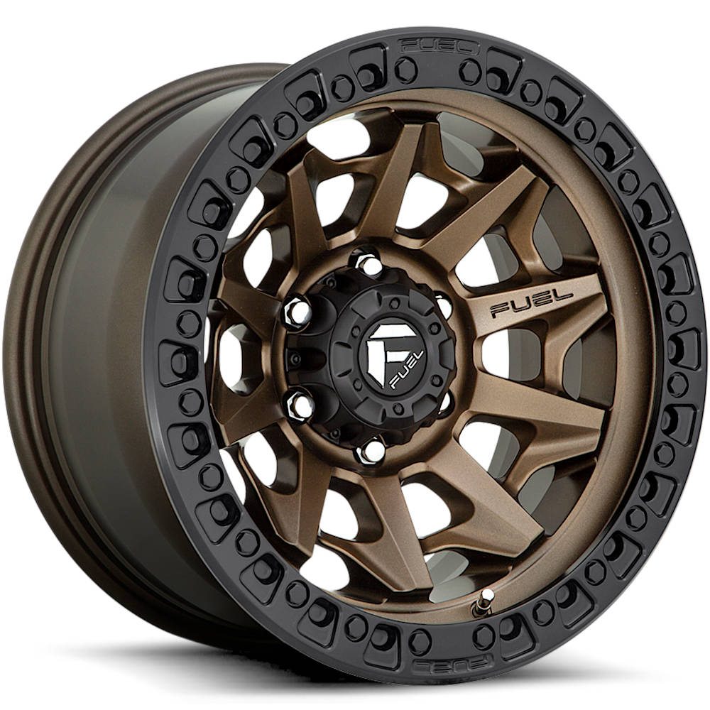 Fuel Covert Bronze/Tan Wheel 18x9 +1 5x5 - Off-Road Rim Financing