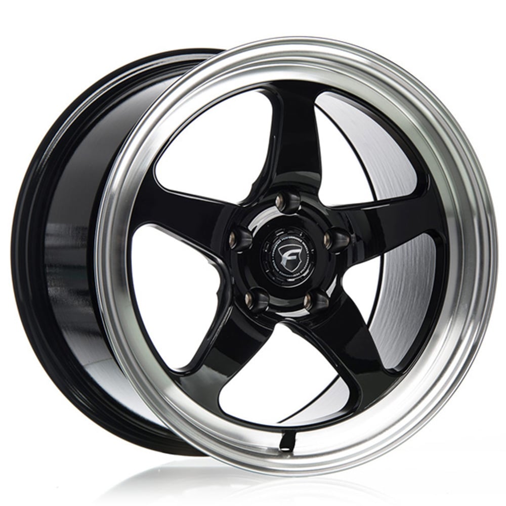 Forgestar D5 Drag Black Wheel 17x10 +45 5x120 - Off-Road Rim Financing