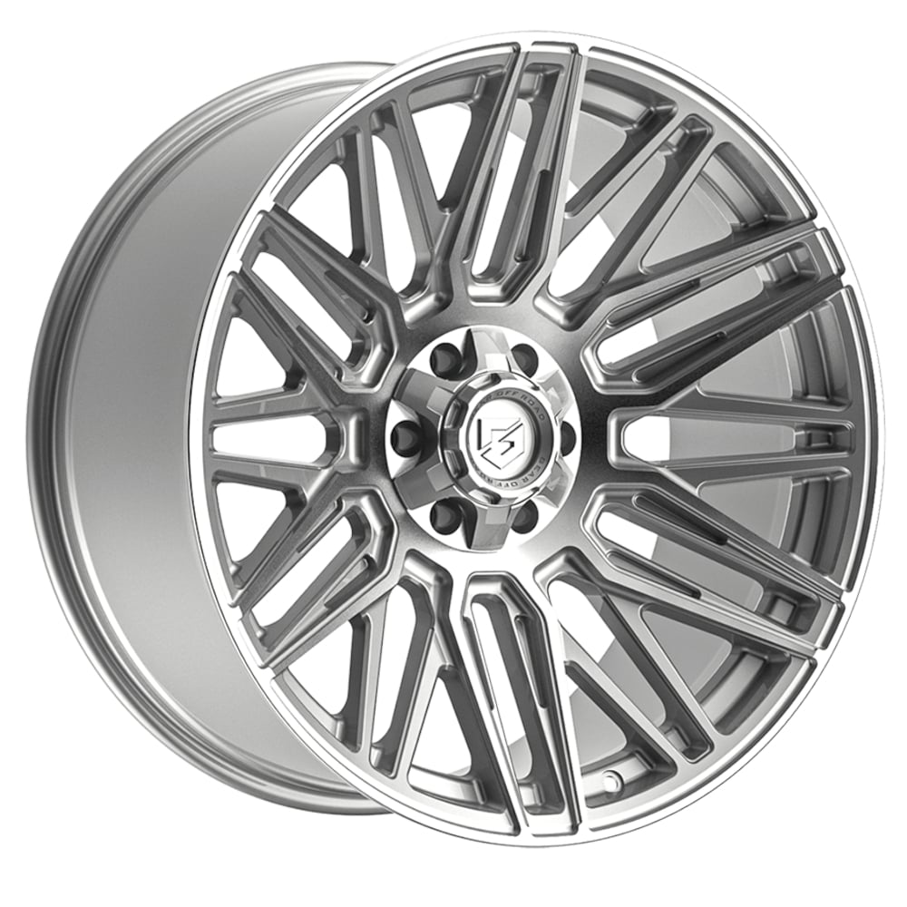 Gear Off-Road Edge Brushed Wheel 22x10 +10 6x135 - Off-Road Rim Financing