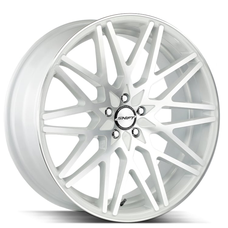 Shift Formula White Wheel 18x8 +35 5x4.5 - Off-Road Rim Financing