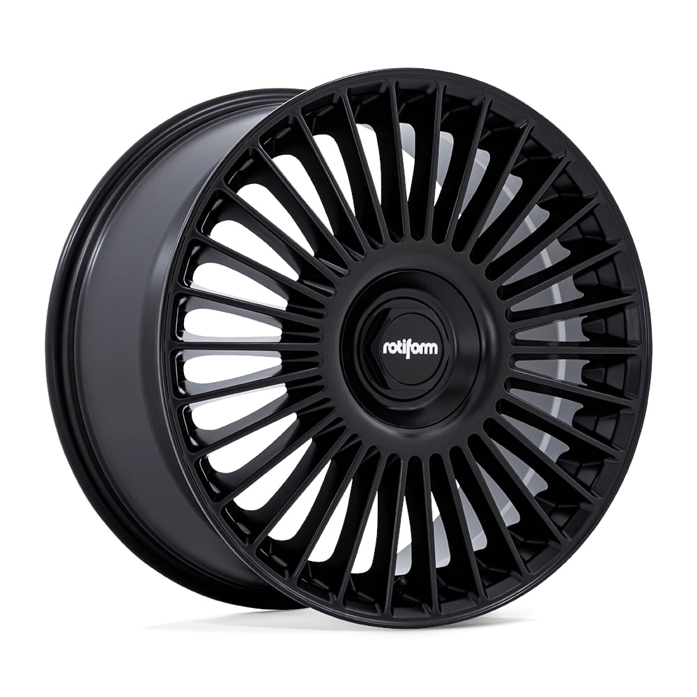 Rotiform GRZ Black Wheel 17x8 +35 - Off-Road Rim Financing