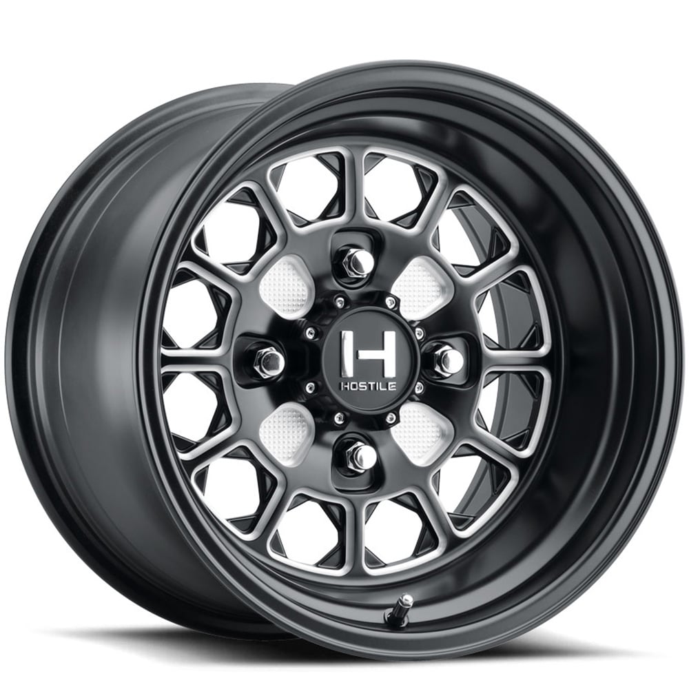 Hostile UTV H125 Black Wheel 15x8 4x156 - Off-Road Rim Financing