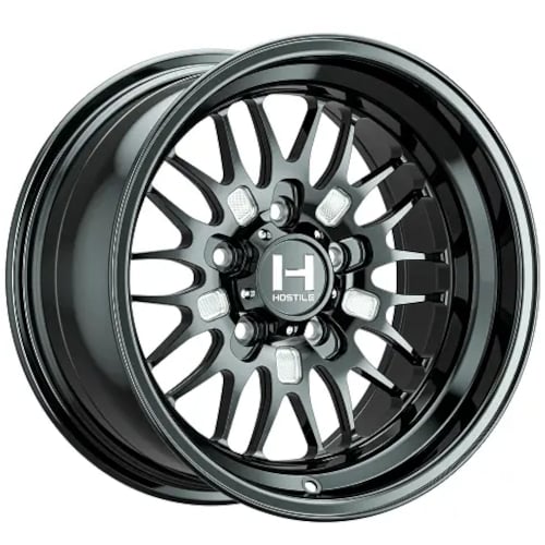Hostile UTV HF13 Black Wheel 15x10 5x4.5 - Off-Road Rim Financing