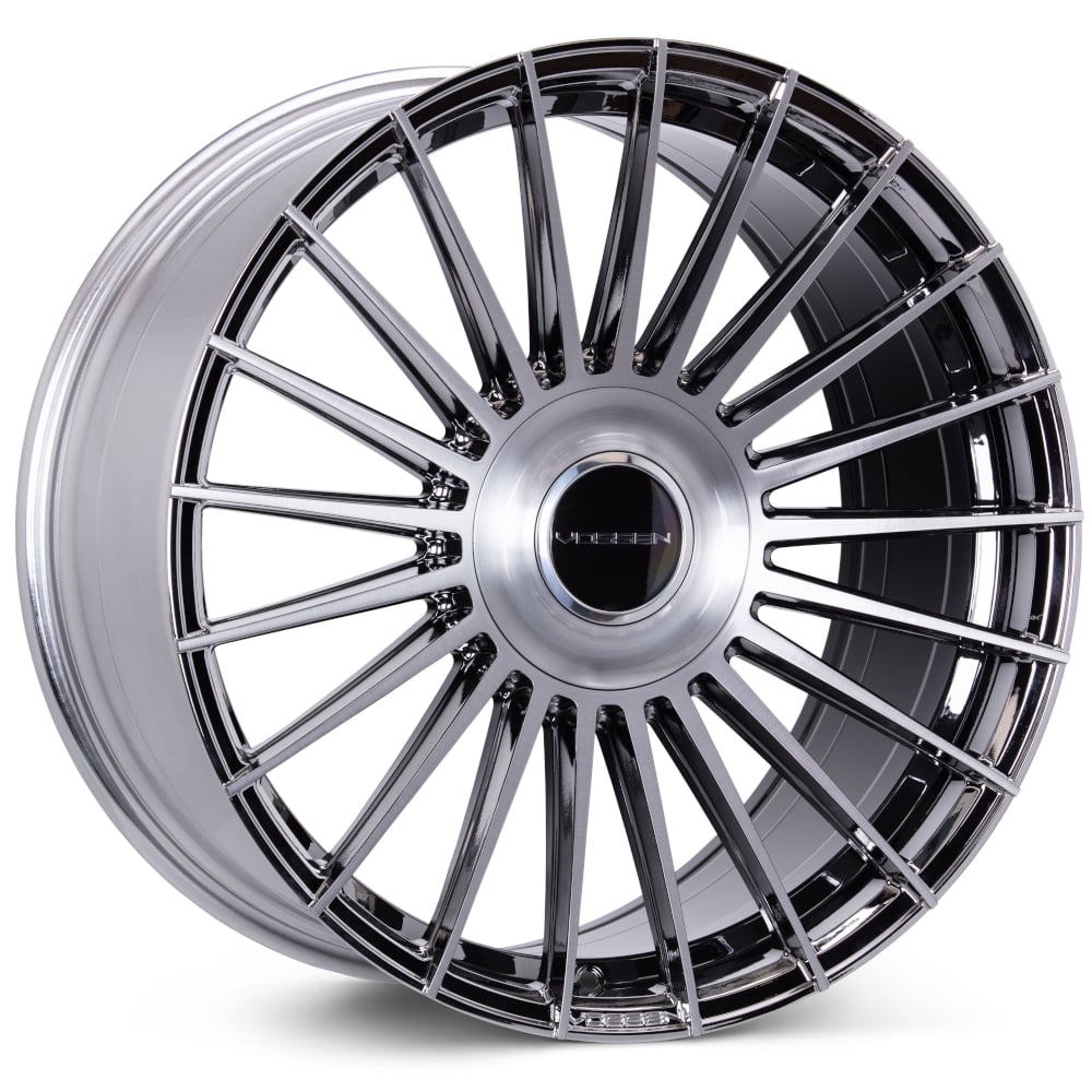 Vossen HF8 Brushed Wheel 22x10.5 +26 5x120 - Off-Road Rim Financing