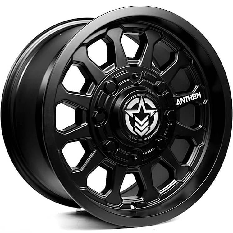 Anthem Off-Road Intimidator Black Wheel 17x9 6x120 - Off-Road Rim Financing