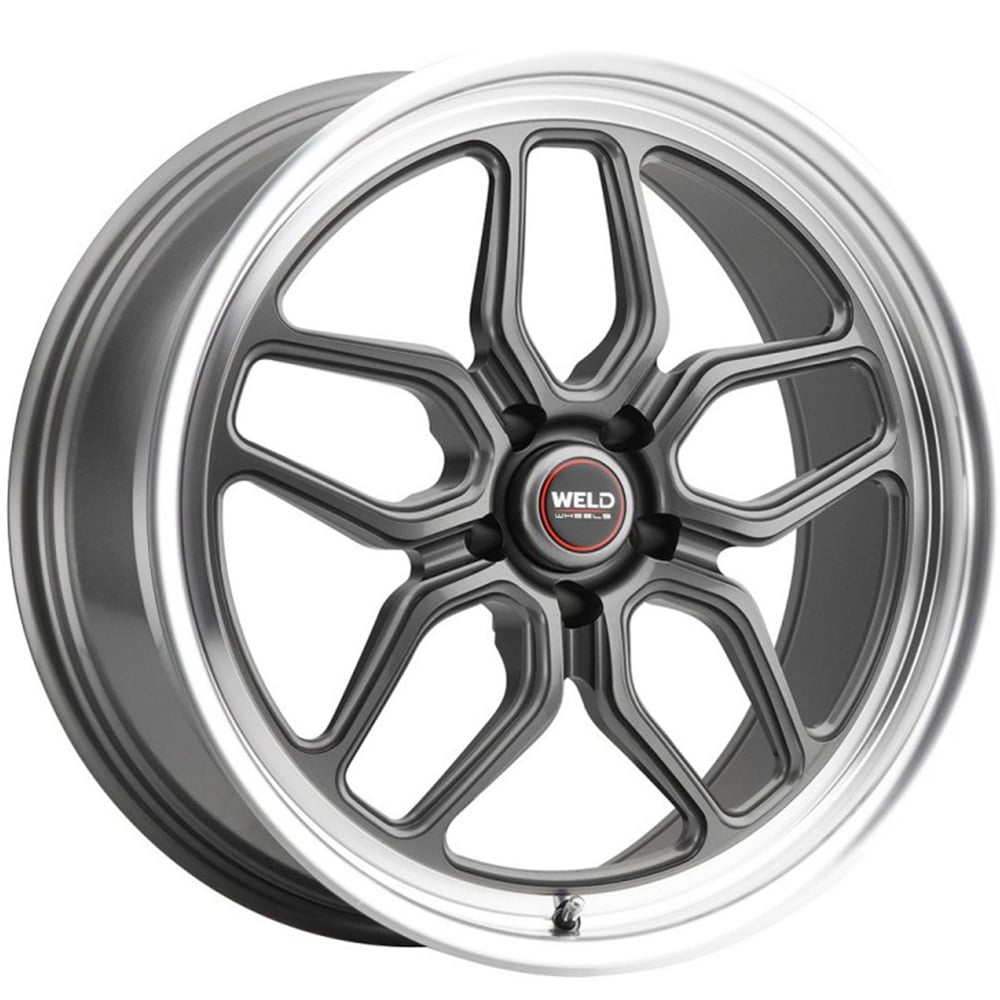 Weld Racing Laguna Gray/Silver Wheel 20x10.5 +50 5x4.5 - Off-Road Rim ...