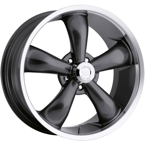 Vision Legend 5 Gray/Silver Wheel 20x8.5 +10 5x5 - Off-Road Rim Financing
