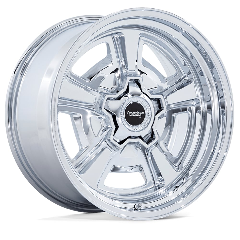 American Racing Vintage Marauder Chrome Wheel 18x8 5x5.5 - Off-Road Rim ...