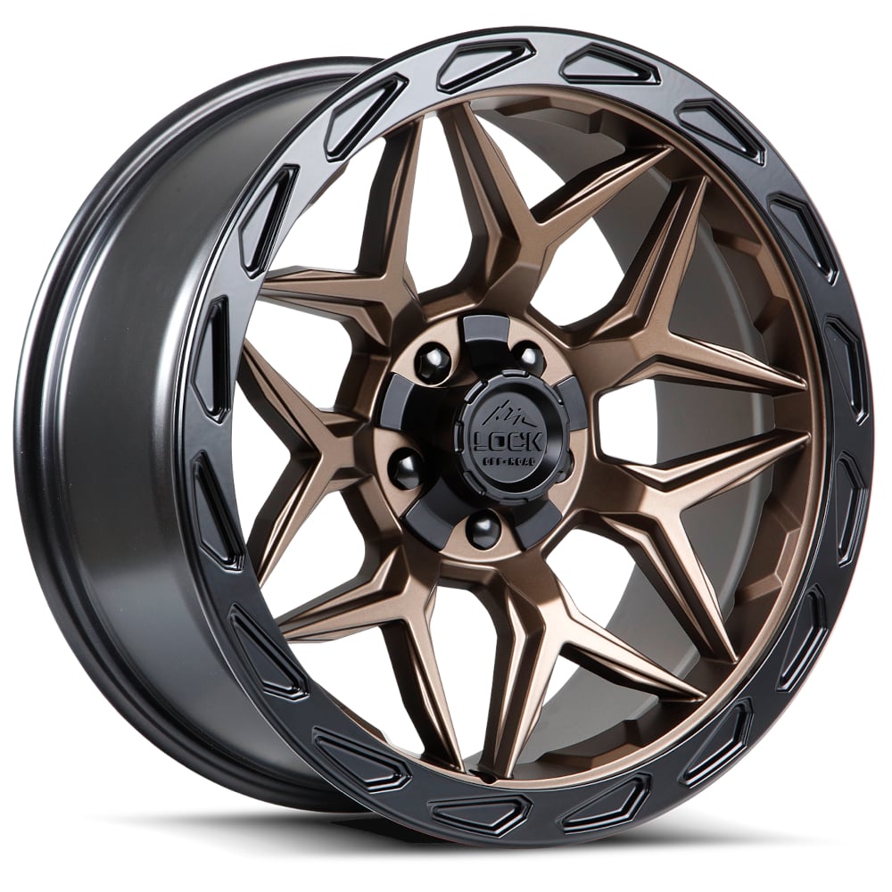 Lock Offroad Wheels Matrix Bronze/Tan Wheel 22x10 -18 5x5 - Off-Road ...