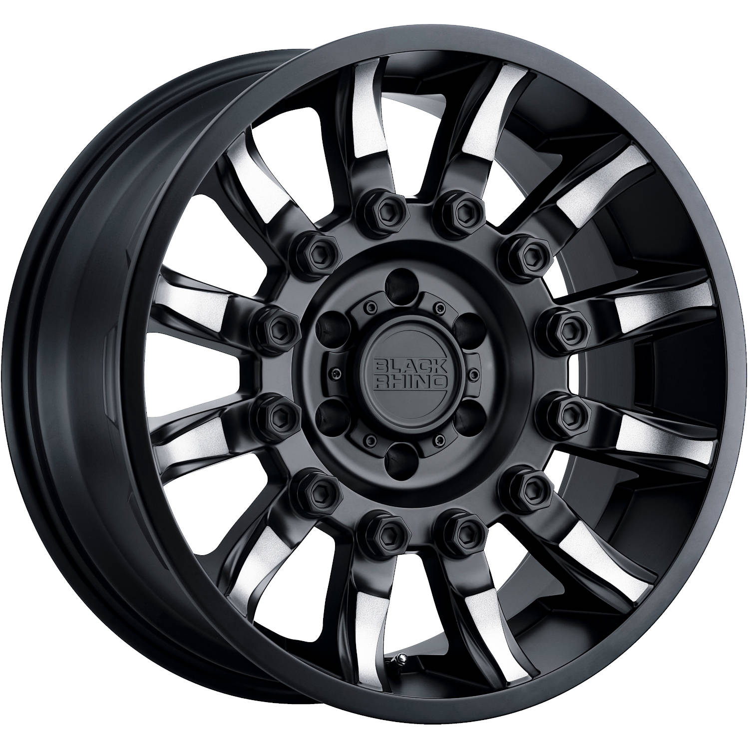 Black Rhino Mission Black Wheel 17x8.5 6x120 - Off-Road Rim Financing