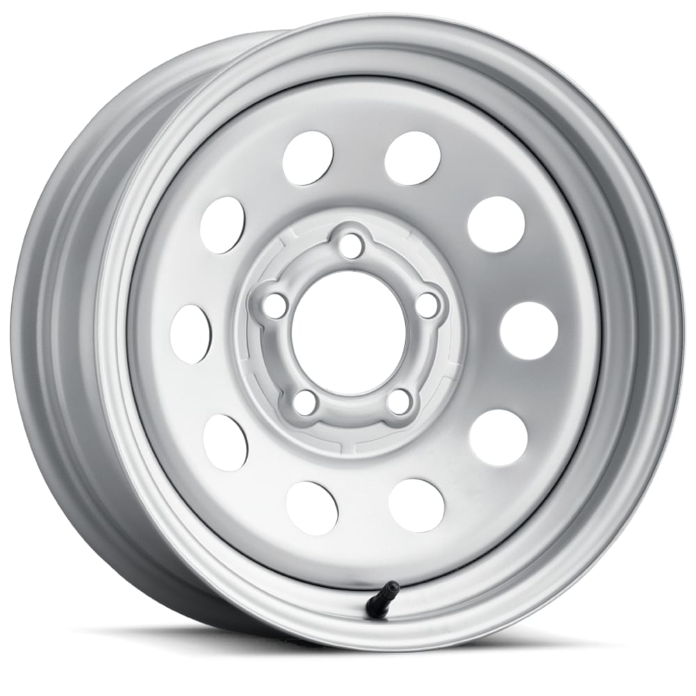 Allied Wheel Mod Gray/Silver Wheel 15x5 5x5 - Off-Road Rim Financing