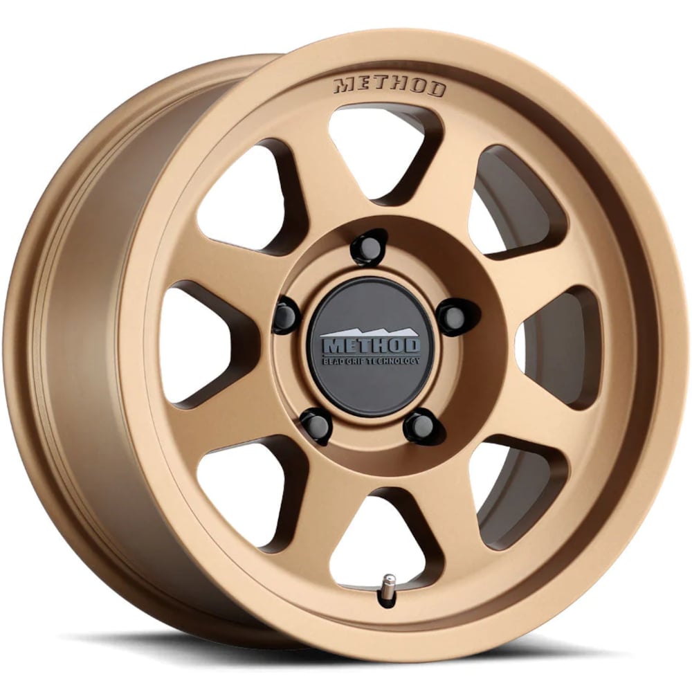 Method MR701 Bronze/Tan Wheel 15x7 +15 5x100 - Off-Road Rim Financing