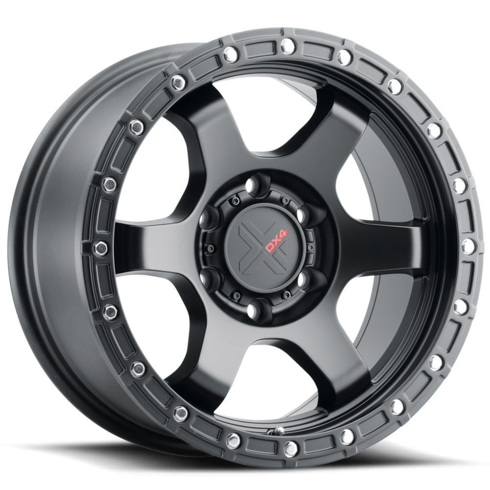 DX4 Nitro Black Wheel 16x8 6x120 - Off-Road Rim Financing