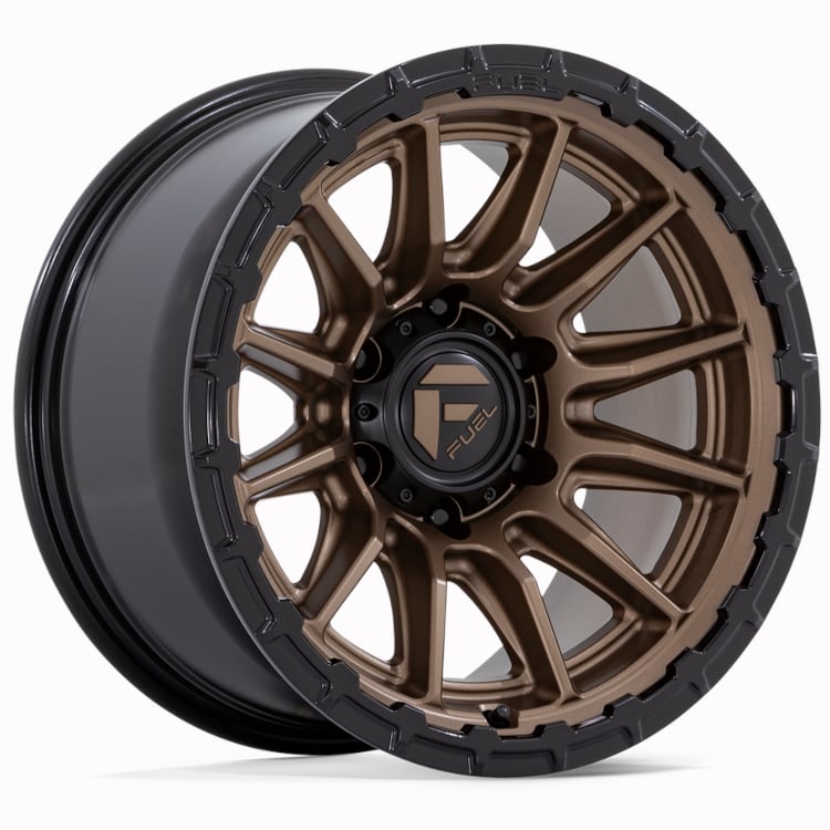Fuel Piston Bronze/Tan Wheel 17x9 +1 6x5.5 - Off-Road Rim Financing