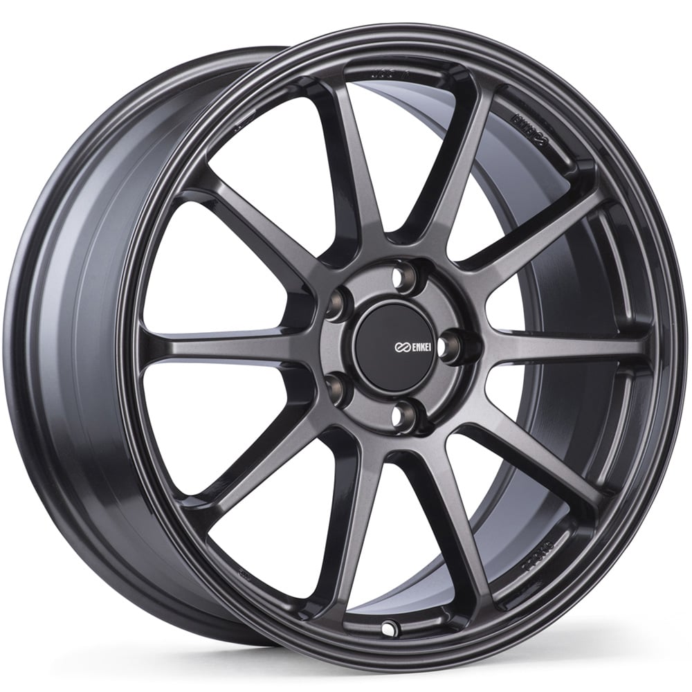 Enkei PX-10 Gray/Silver Wheel 18x8 +45 5x100 - Off-Road Rim Financing