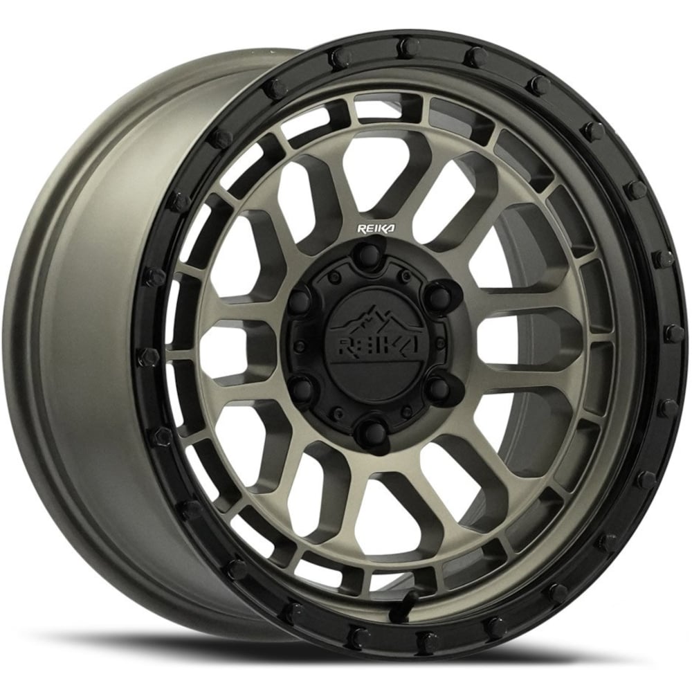 Reika R35 Bronze/Tan Wheel 17x8.5 6x120 - Off-Road Rim Financing