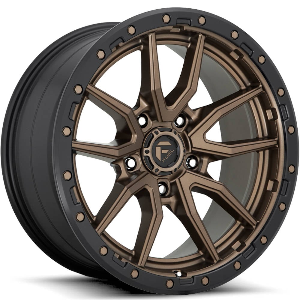 Fuel Rebel 5 Bronze/Tan Wheel 20x10 -18 5x5 - Off-Road Rim Financing
