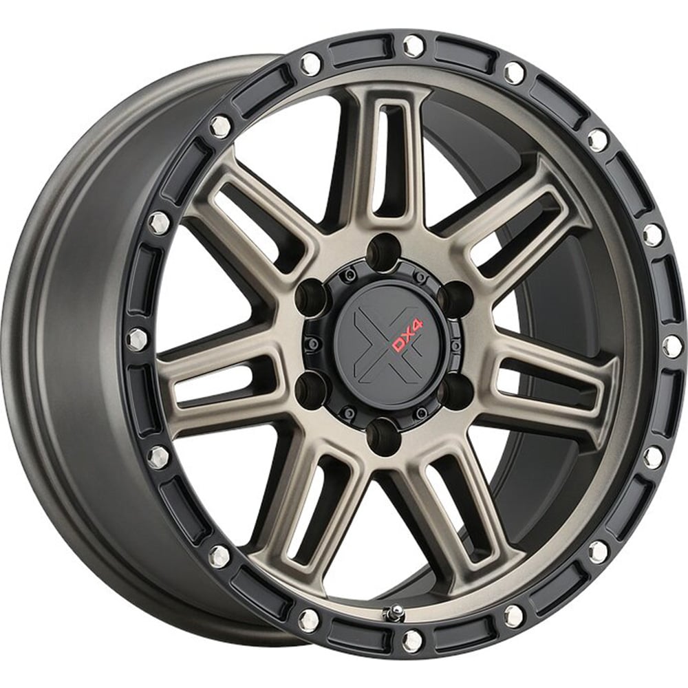 DX4 Rebel Bronze/Tan Wheel 17x8.5 6x4.5 - Off-Road Rim Financing