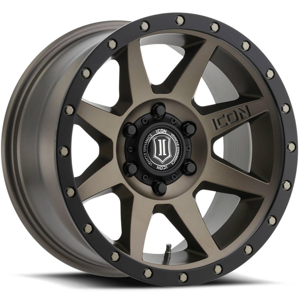 Icon Alloys Rebound Bronze/Tan Wheel 18x9 +25 6x5.5 - Off-Road Rim ...