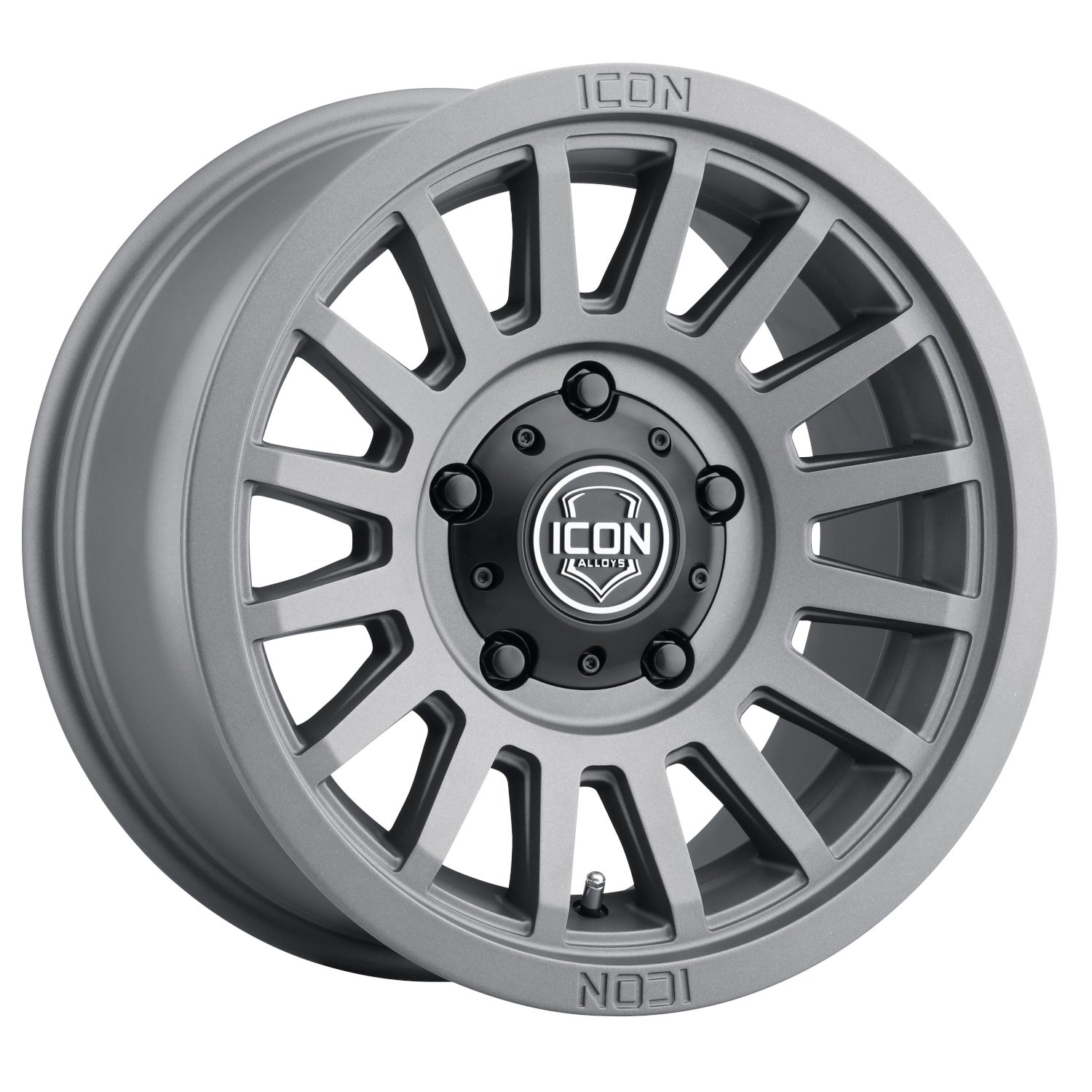 Icon Alloys Recon SLX Gray/Silver Wheel 17x8.5 +25 6x5.5 - Off-Road Rim ...