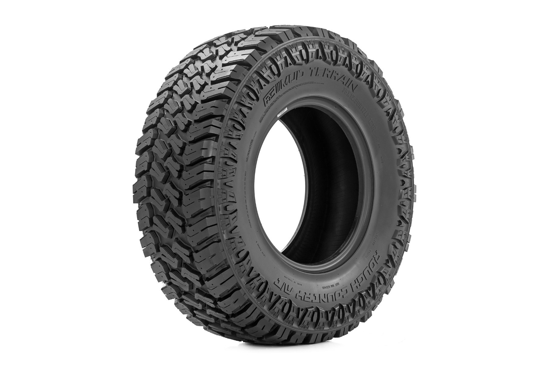 35x12.50R17 Rough Country M/T | Dual Sidewall | Off-Road Rim Financing