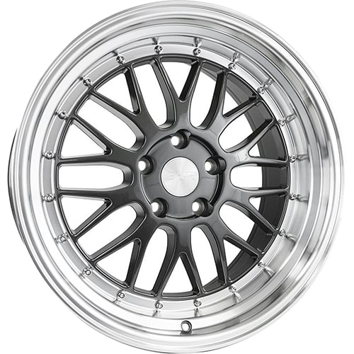 ESR SR05 Gray/Silver Wheel 18x9.5 +22 5x100 - Off-Road Rim Financing