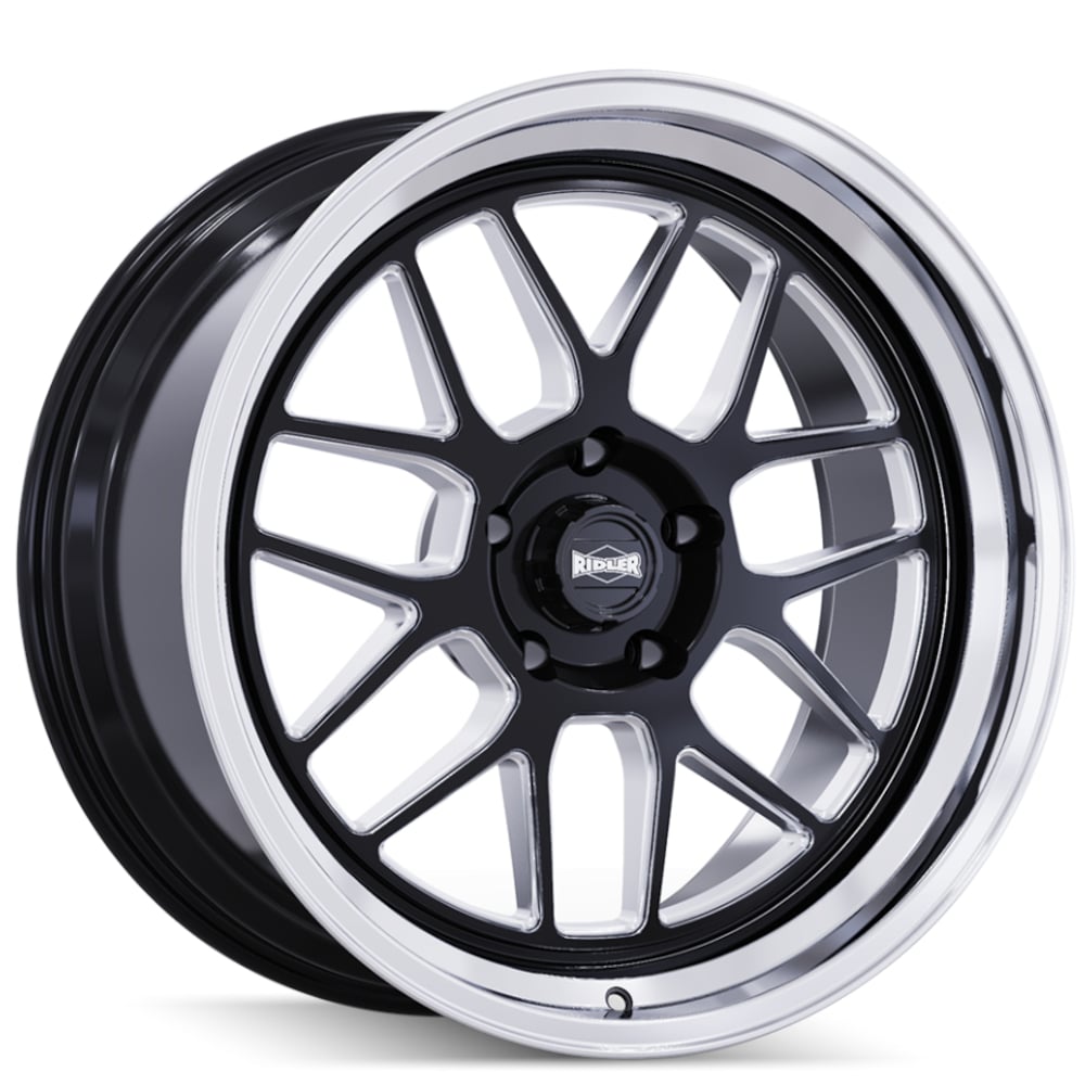 Ridler Style 611 Black Wheel 18x9.5 5x4.5 - Off-Road Rim Financing