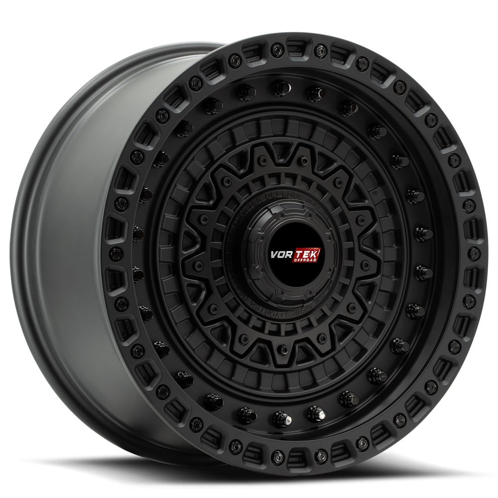 Vortek VRD-703 Black Wheel 17x9 -18 - Off-Road Rim Financing