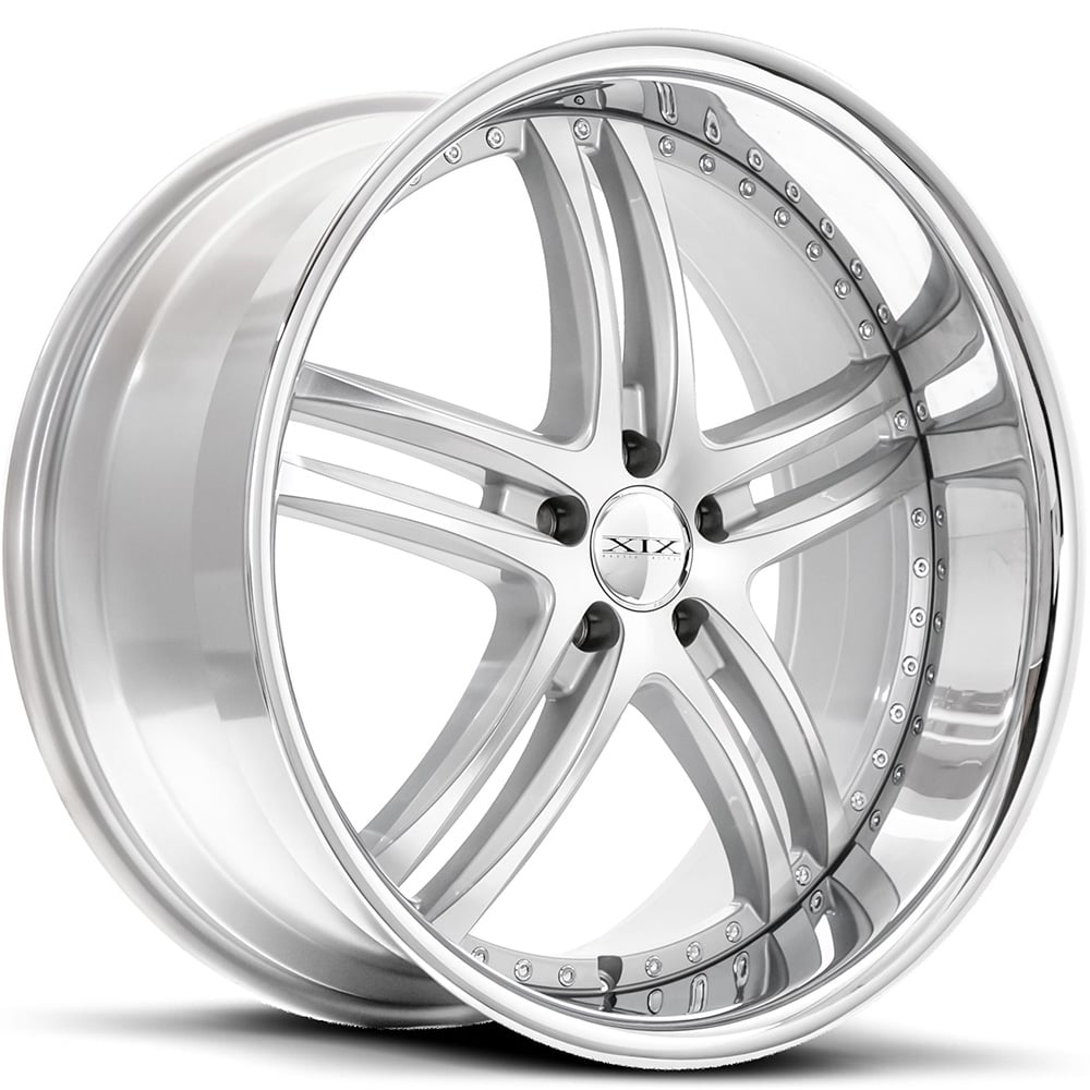 XIX X15 Gray/Silver Wheel 22x10.5 +32 5x112 - Off-Road Rim Financing