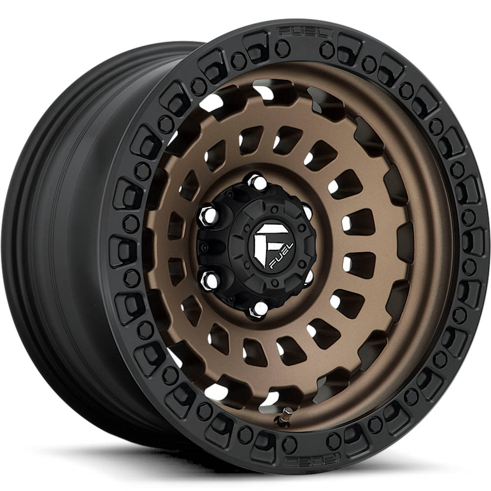 Fuel Zephyr Bronze/Tan Wheel 20x9 +20 5x5 - Off-Road Rim Financing