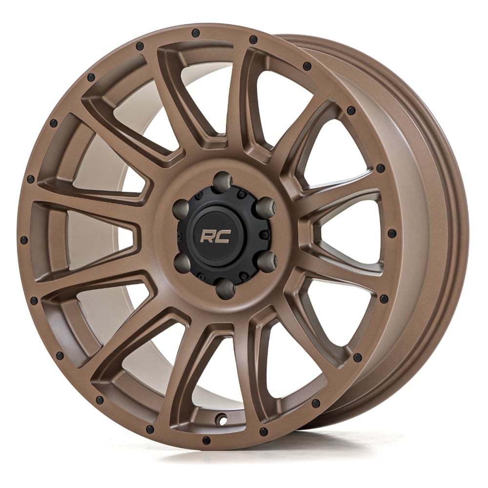 Rough Country 90 Series Bronze/Tan Wheel 20x10 -19 8x170 - Off-Road Rim ...