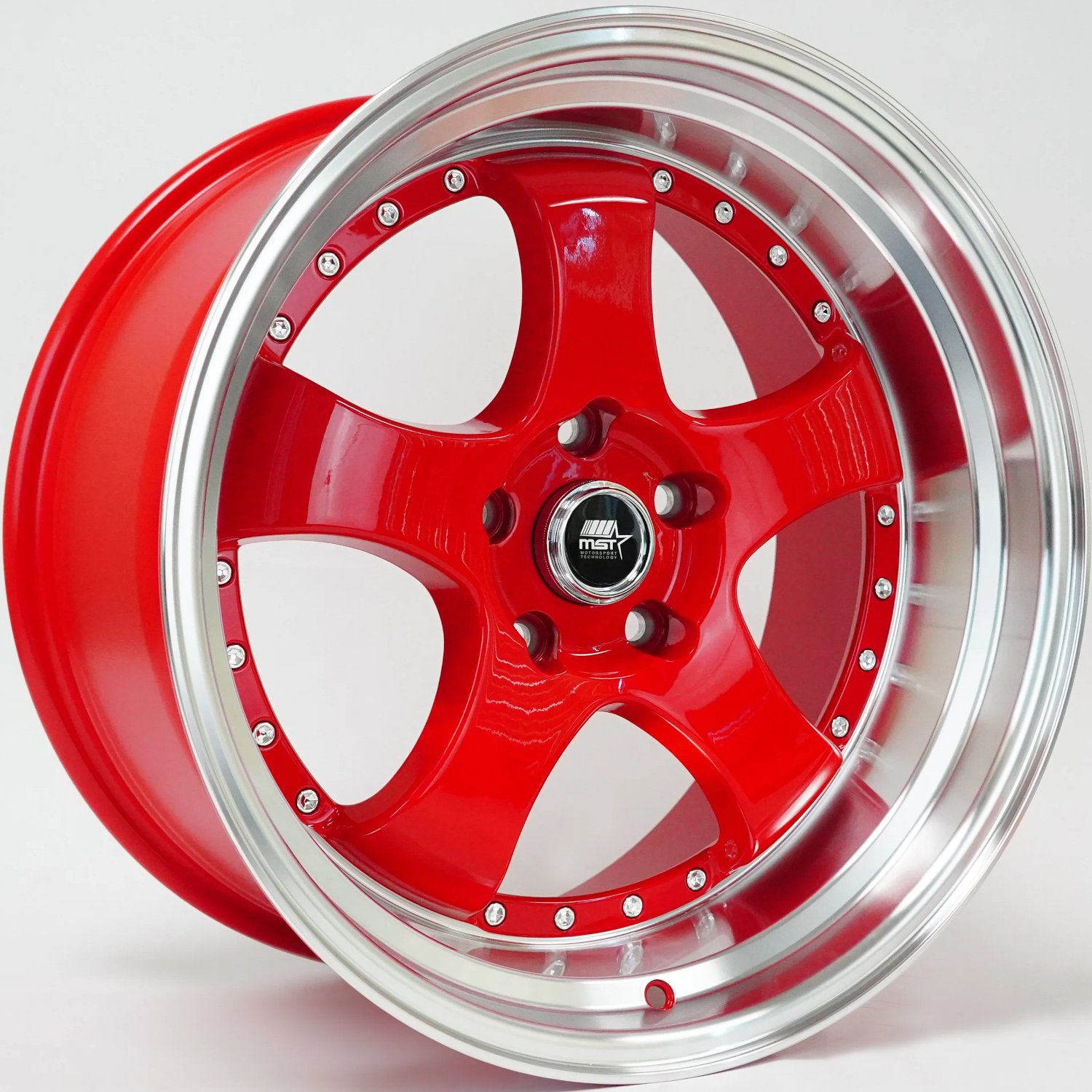 MST MT07 Red Wheel 17x9 +20 5x4.5 - Off-Road Rim Financing